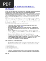 Cisco AP Configuration and Commands Guide | PDF | Command Line ...