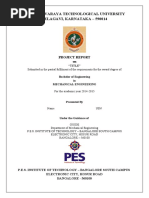 VTU Guidelines For Project Report | PDF | Thesis | Engineering