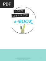 Apostila de Caligrafia para Lettering - LetteringByRebeca | PDF