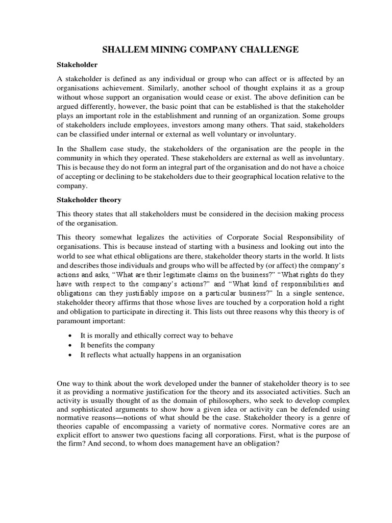 Stakeholder Engagement and Sustainable Development: Lessons Learned ...