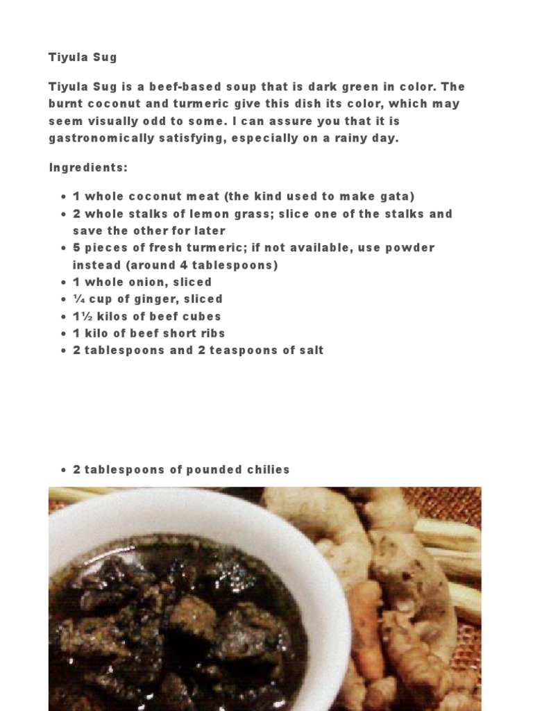 Tausug Instrument | PDF | Curry | Foods