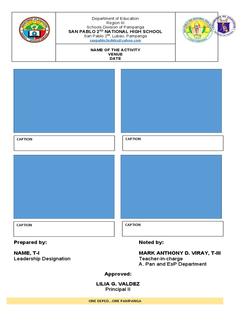 PPA Report Format | PDF