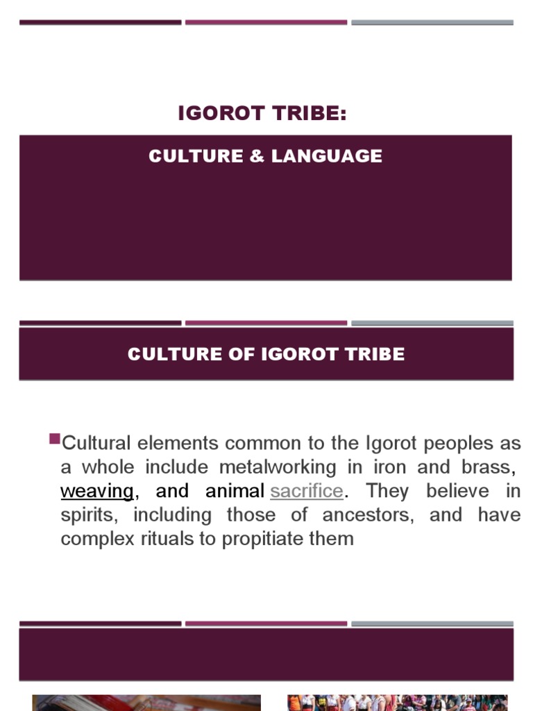 Igorot Culture and Language | PDF | Ethnic Groups | Ethnicity