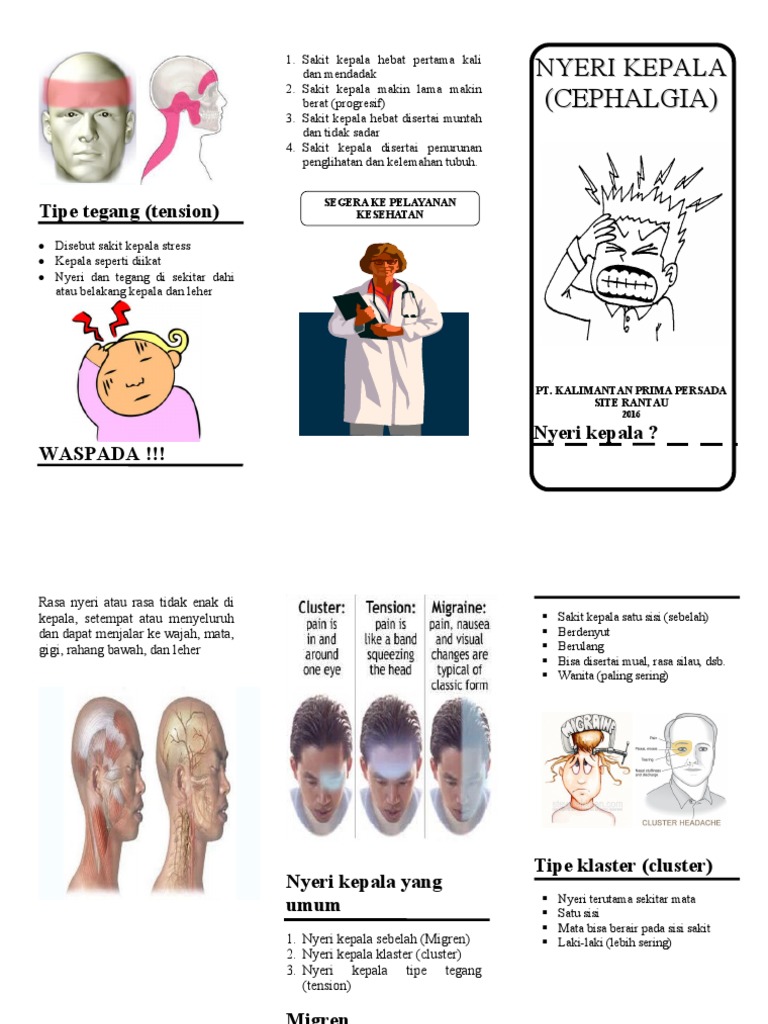Leaflet Cephalgia | PDF