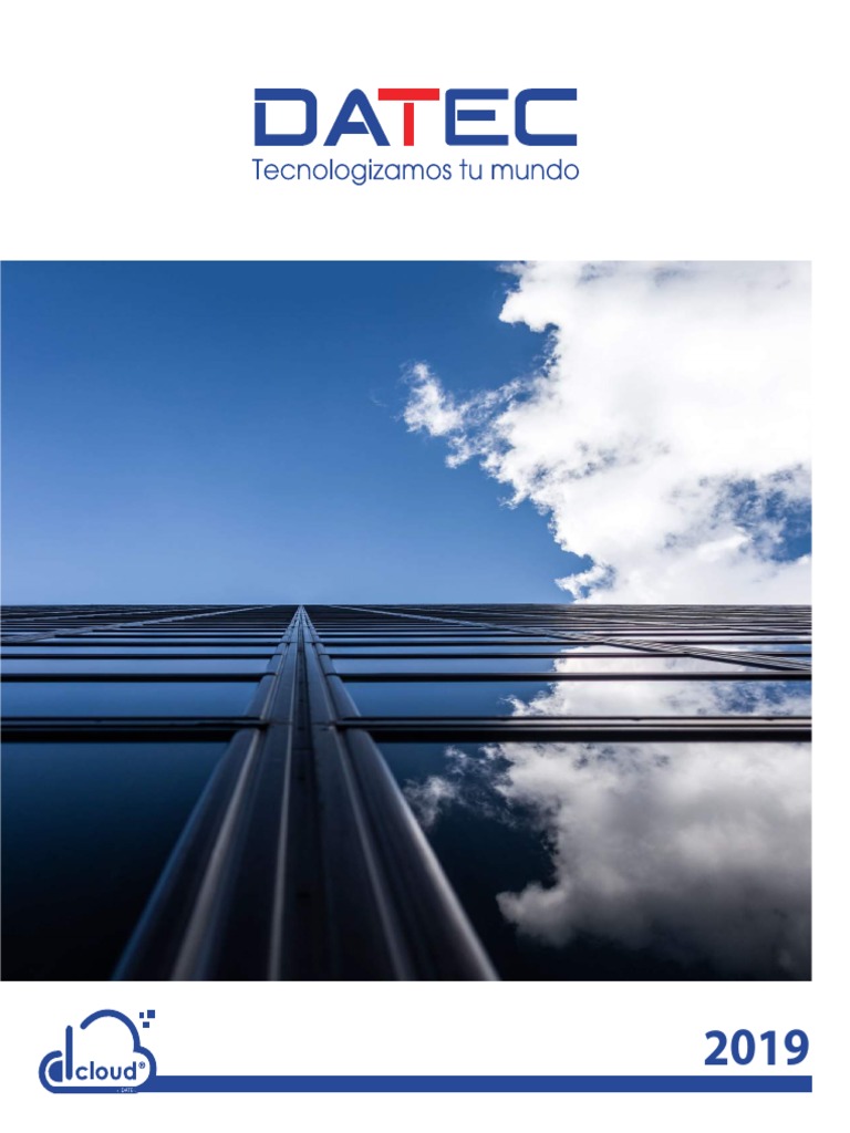 Catalogo Datec | PDF | Computación en la nube | Autenticación