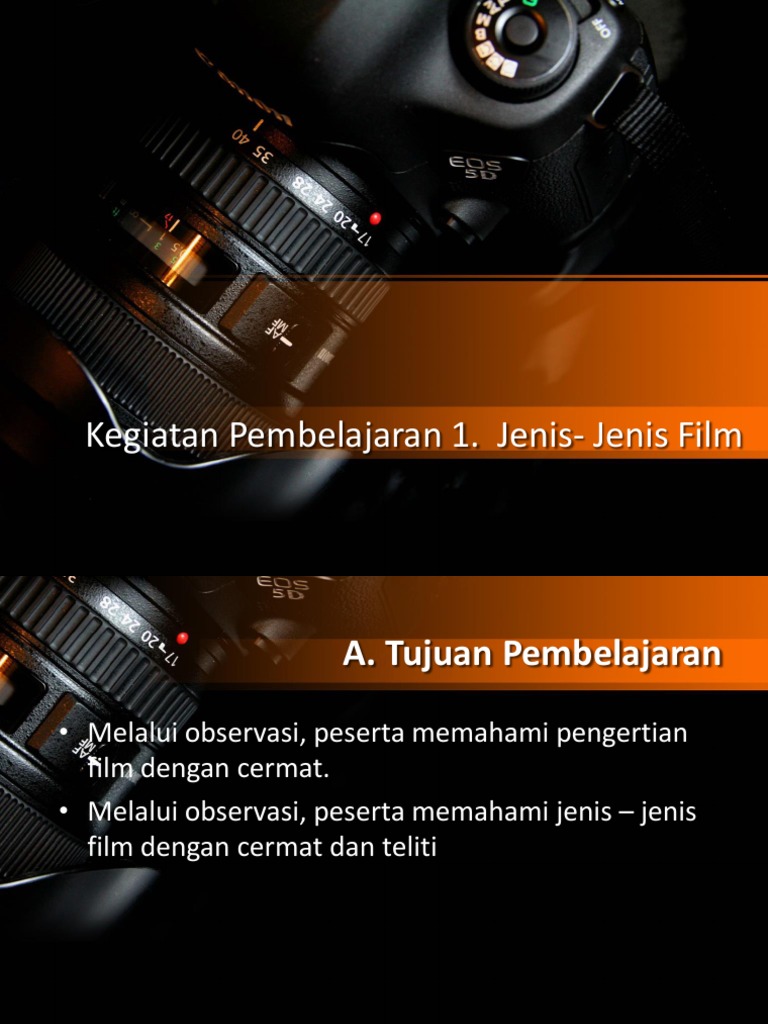 Jenis-Jenis Film, Sejarah, Pengertian | PDF