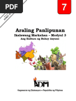 Grade 7 Module in Ap (3rd Quarter 2nd Module) | PDF