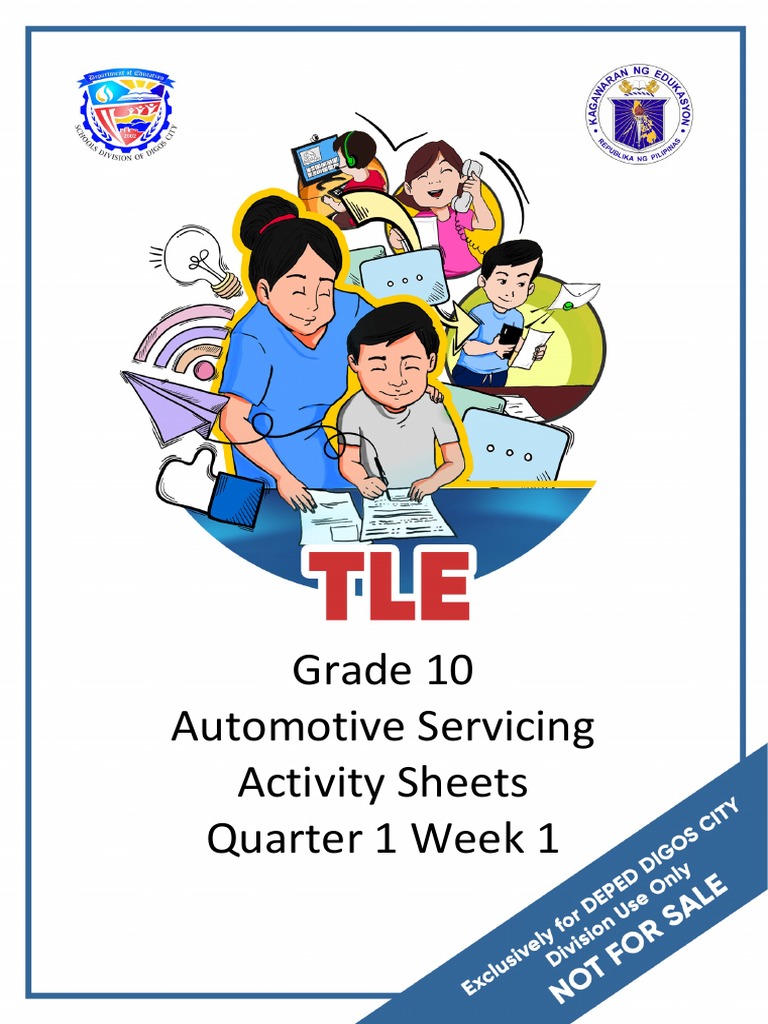 TLE G10-Automotive Servicing Q1 W1-Printable | PDF | Volt | Electrical Resistance And Conductance