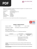 Premium Receipt PDF | PDF | Life Insurance | Public Finance