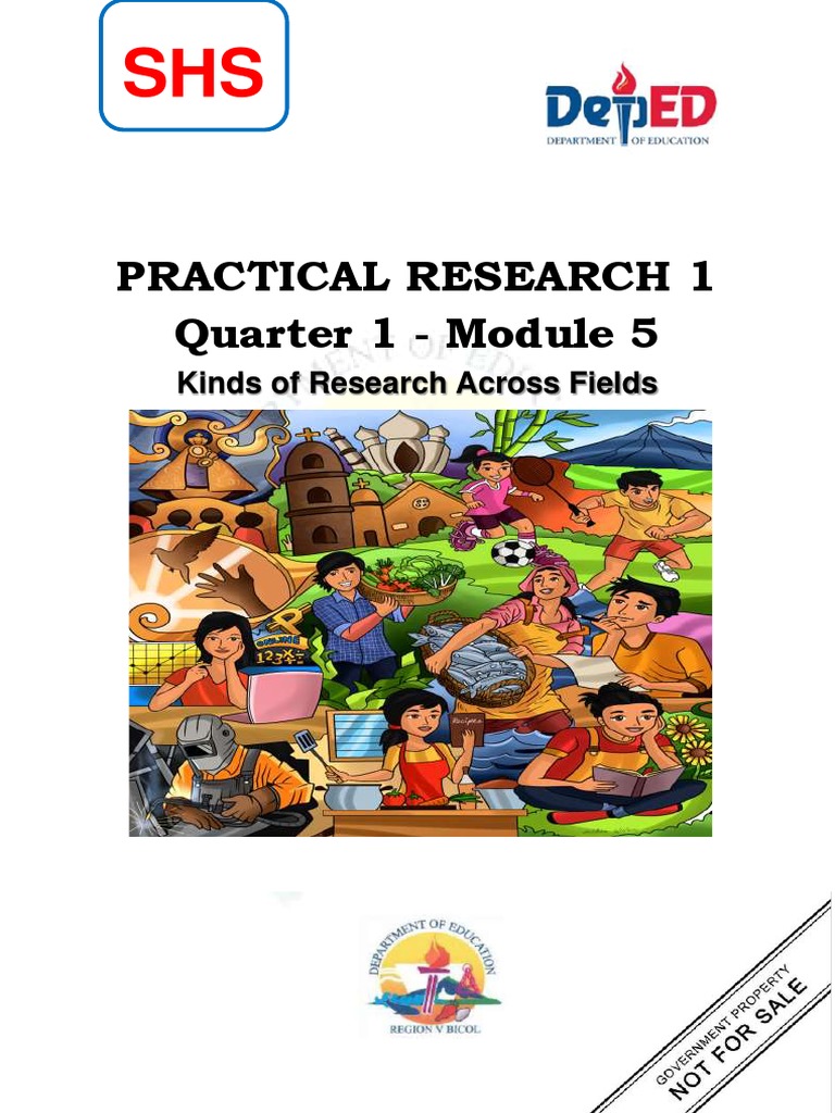 Practical Research 1 Quarter 1 - Module 5: Kinds of Research Across ...