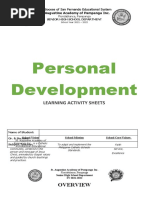 MELCs (Personal Development) | PDF | Adolescence | Stress (Biology)
