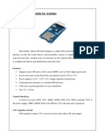 Datasheet MicroSD Module | PDF