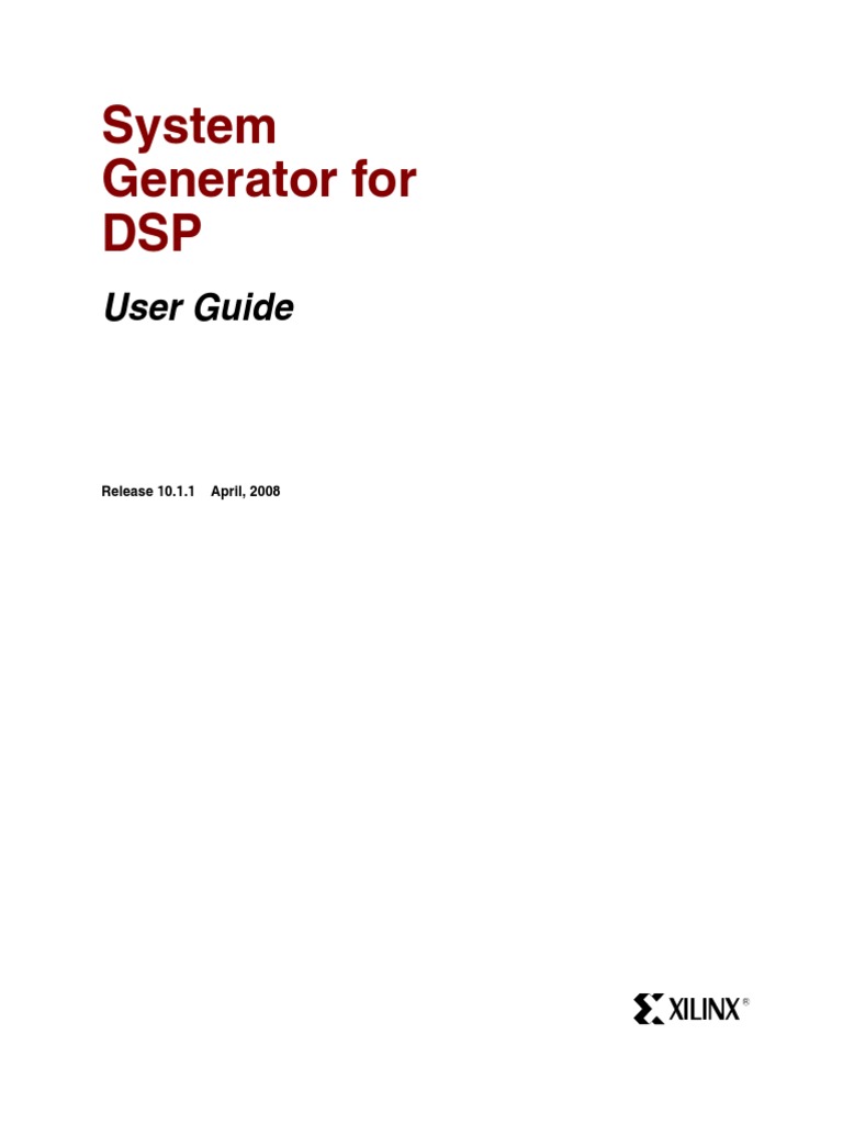 Sysgen User | PDF | Field Programmable Gate Array | Electronics