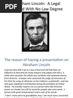 Abraham Lincoln Quiz | PDF