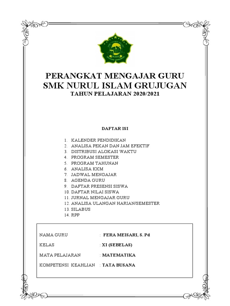 Cover Jurnal Guru Pdf