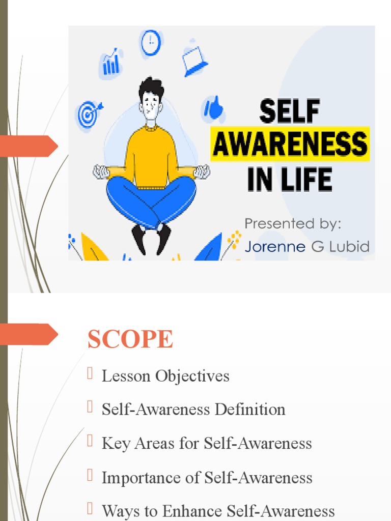 Self Awareness Lecture Final | PDF | Self Awareness | Awareness