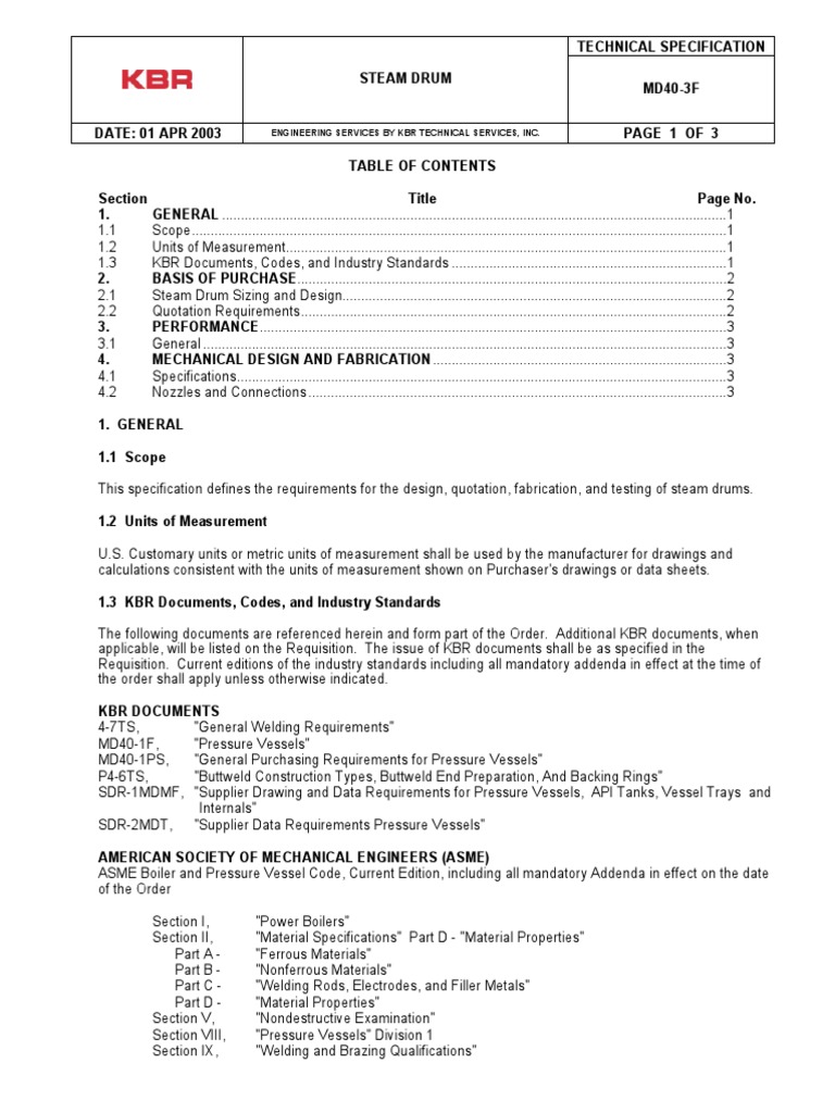 Engineering Services by KBR Technical Services, Inc | PDF | Applied And ...