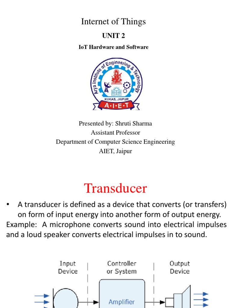 Unit2 Iot | PDF | Raspberry Pi | Humidity