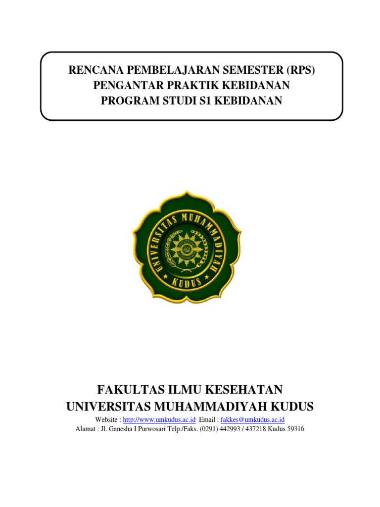 RPS Pengantar Praktik Kebidanan S1 | PDF | Kesehatan Holistik | Sains ...