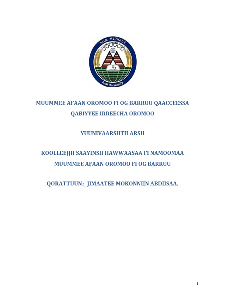 Irreecha Oromoo 11 | PDF