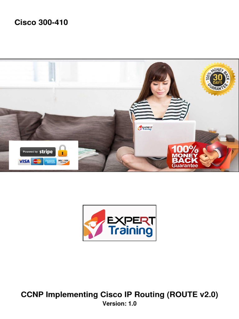 Cisco 300-410 2021 Dumps CCNP Implementing Cisco IP Routing (ROUTE v2.0) Sample Exam Questions ...