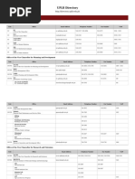 UPLB Official Directory and Contacts | PDF | Plant Breeding | Dormitory