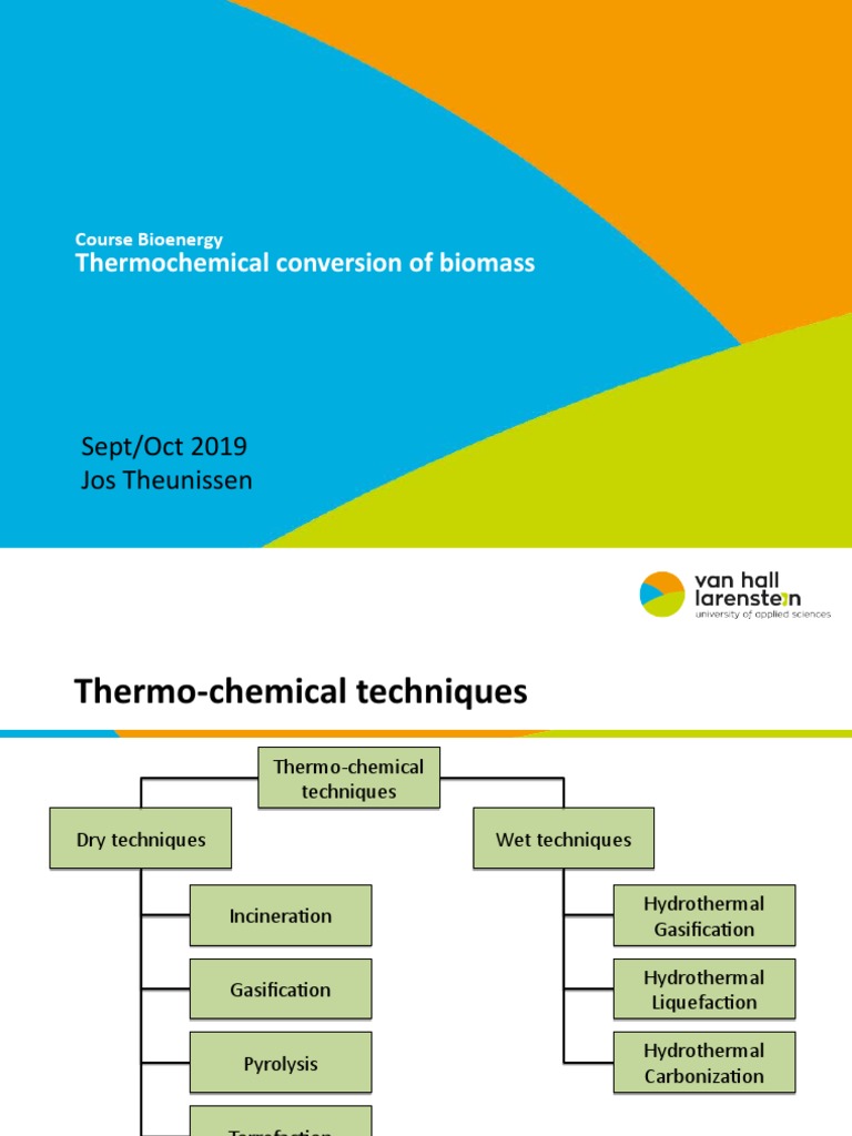 6 Thermochemical Biomass Conversion | PDF | Gasification | Pyrolysis