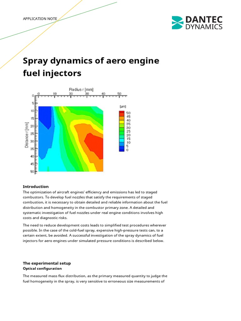 0674 - Spray Dynamics of Aeroengine Fuel Injectors | PDF | Optics | Fuel Injection