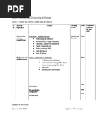 UNIT PLAN PIPRAMS 4th Year Bsc. Nursing | PDF | Statistics | Pelvis