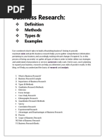 A Sample Project POB POA SBA | PDF | Survey Methodology | Data