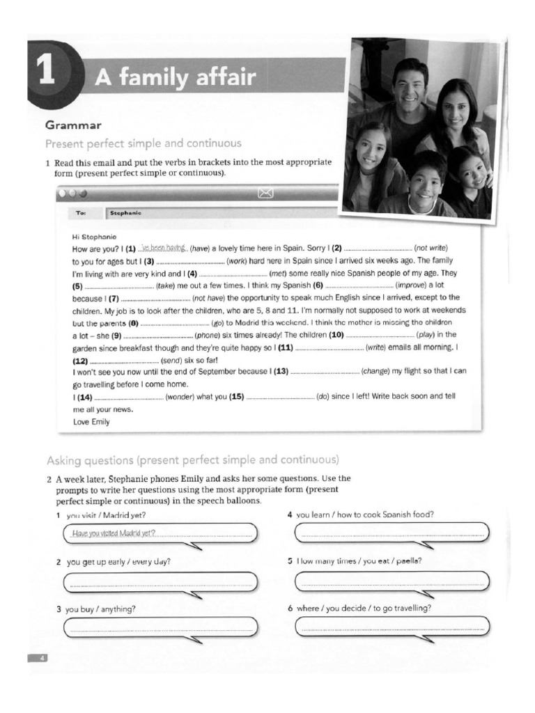 FCE Workbook 1 | PDF