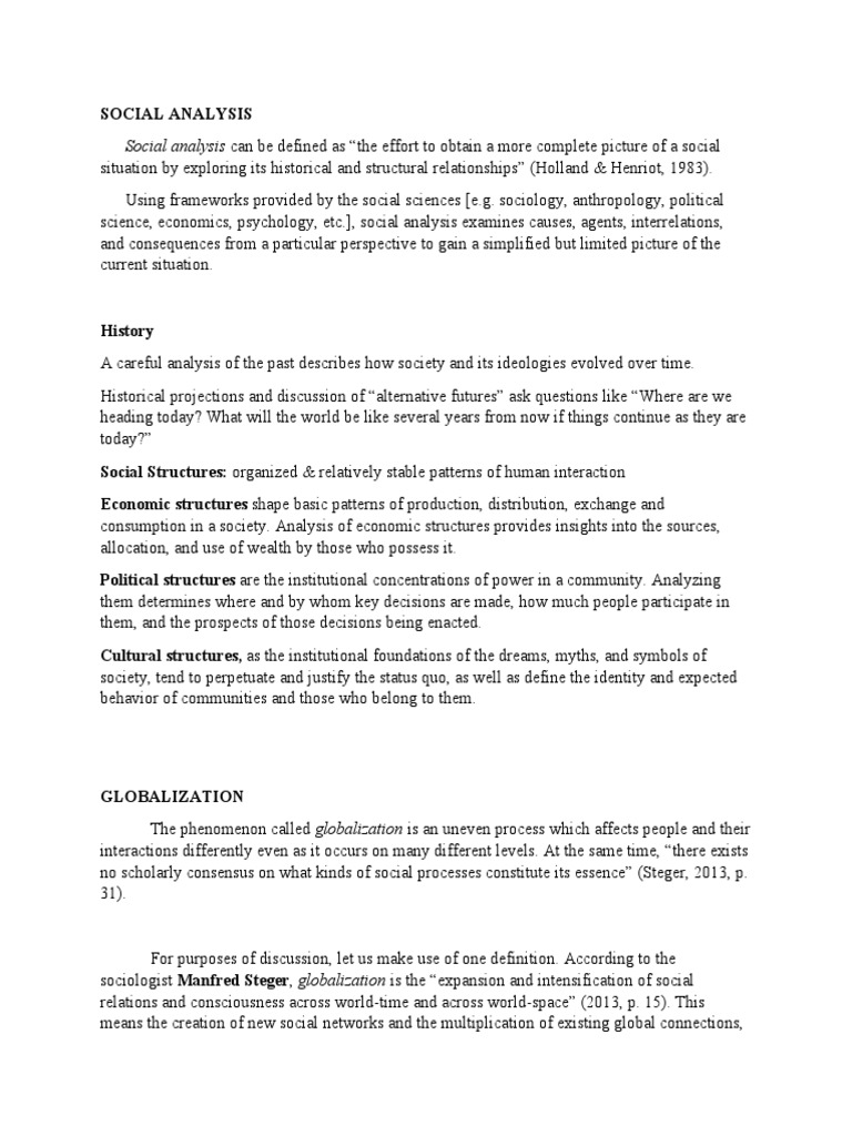 Notes On Globalization | PDF | Globalization | Academia