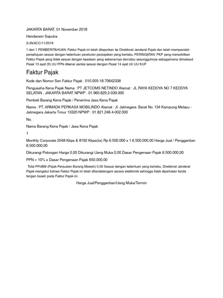 Armada Perkasa Mobilindo - 1 | PDF