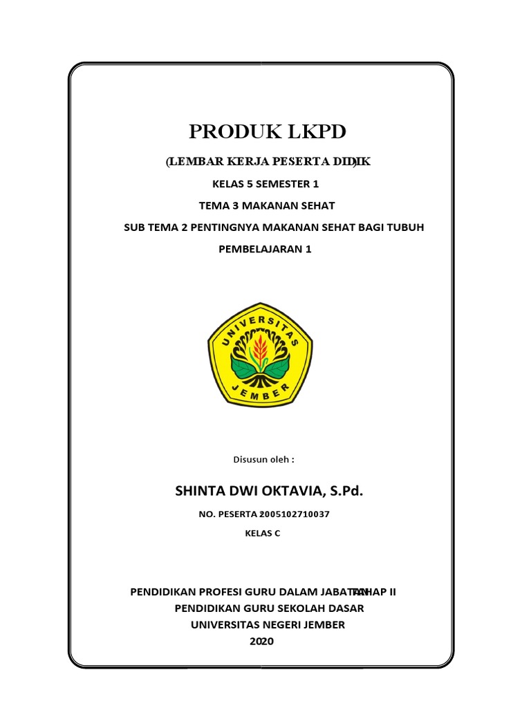 Contoh LKPD | PDF