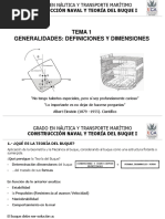 Definiciones de La Teoría de Un Buque | PDF | Flotabilidad | Buques