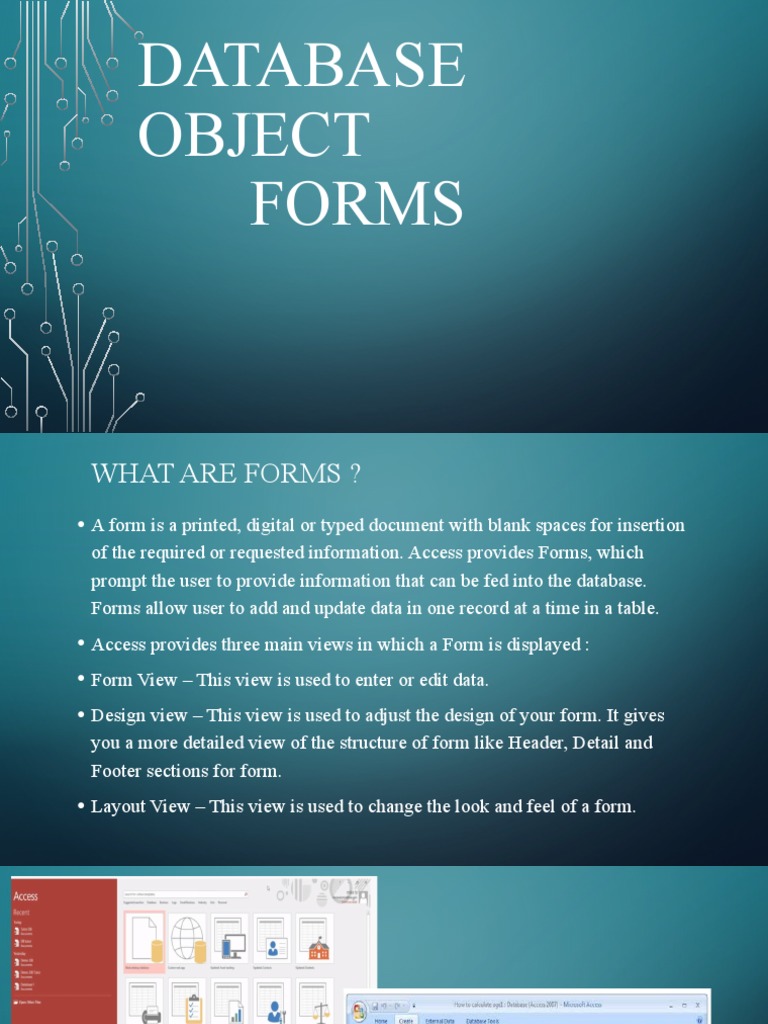 Database Form Descargar Gratis Pdf Microsoft Access Databases