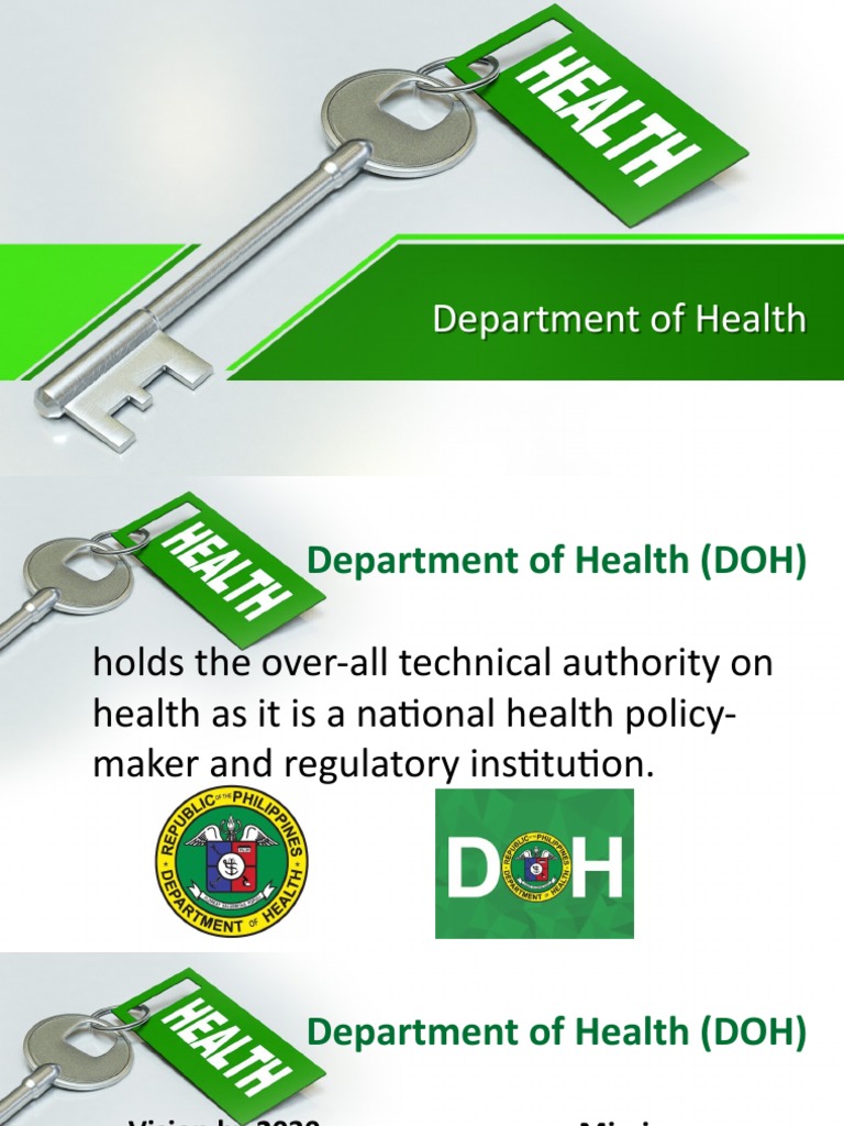 Department of Health | PDF | Health Care | Policy