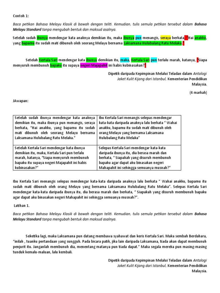 Latihan Bahasa Standard Pdf