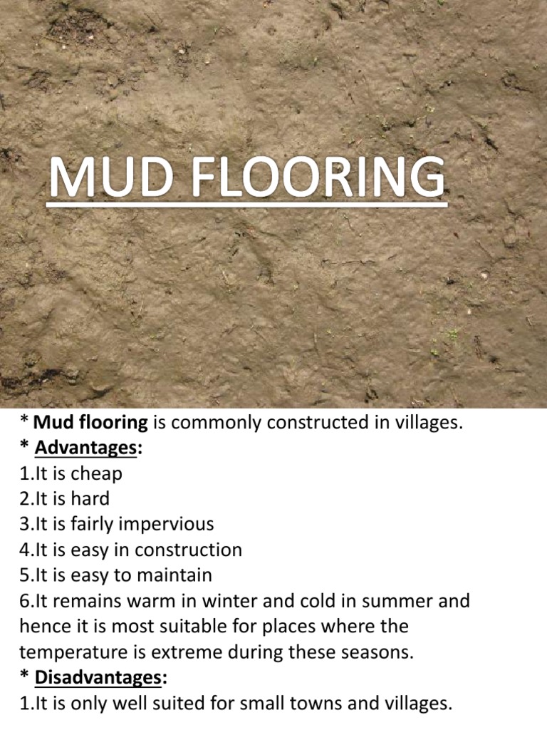 Mud Flooring Pdf