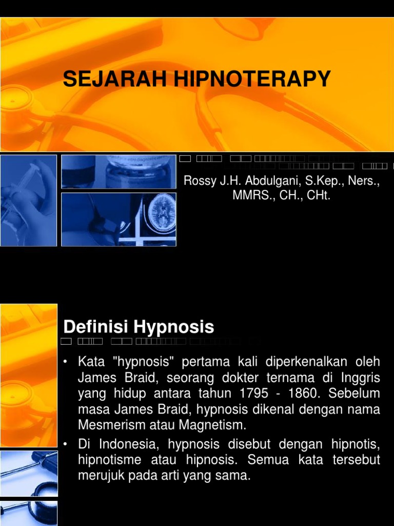 2.sejarah Hipnosis Dan Hipnoterapi | PDF