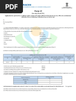 Form 68 Application Under Income Tax Act | PDF | Income Tax | Personal ...