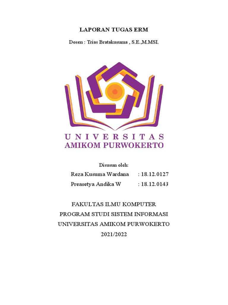 Laporan Tugas Erm BPMN Kelompok | PDF