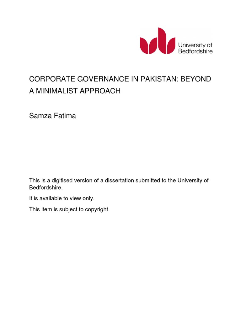 Binder 1 | PDF | Corporate Governance | Governance