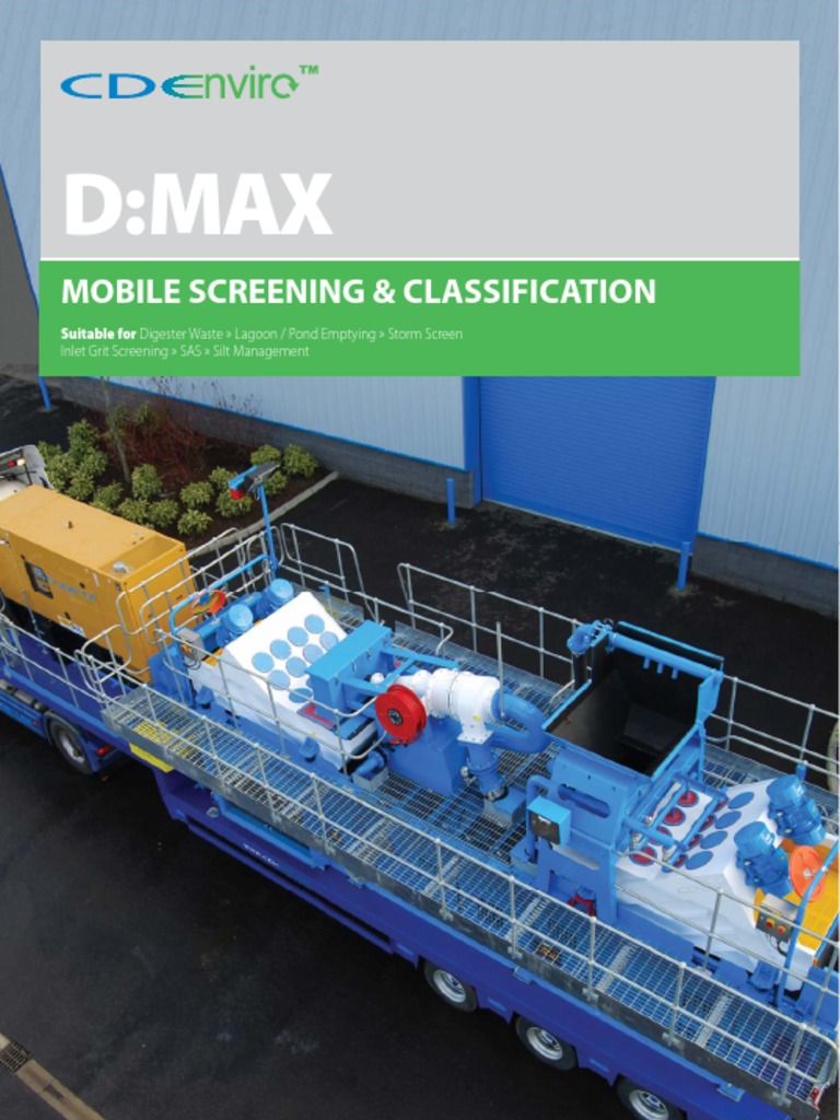 D:Max: Mobile Screening & Classification | PDF | Recycling | Waste