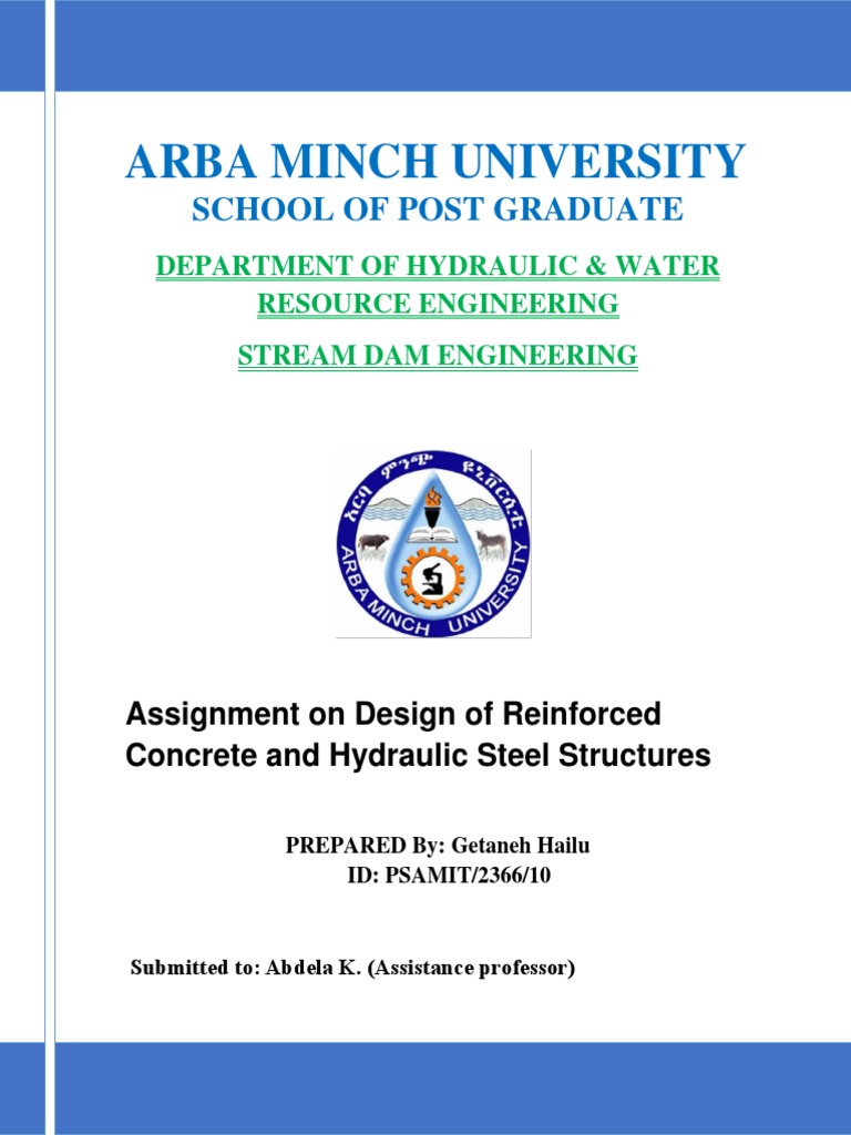 Steel Structure Assignment | PDF | Stress (Mechanics) | Reinforced Concrete