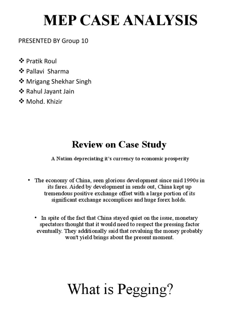 What Is Crawling Peg Mrigang | PDF | Exchange Rate | International Business