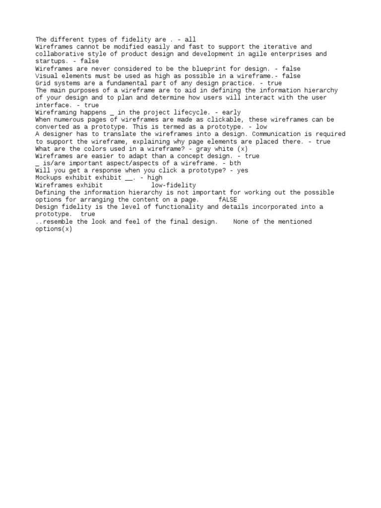 Understanding Wireframe Fidelity Types | PDF | Computers | Technology ...