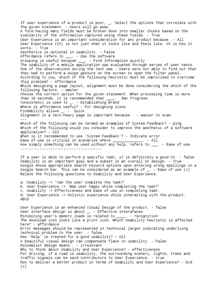 Us Ability Principles | PDF | User Experience | Usability