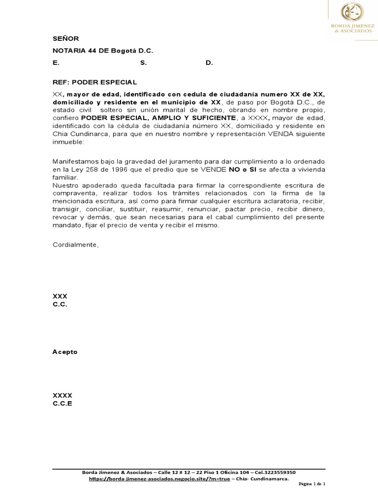 Poder Especial | PDF