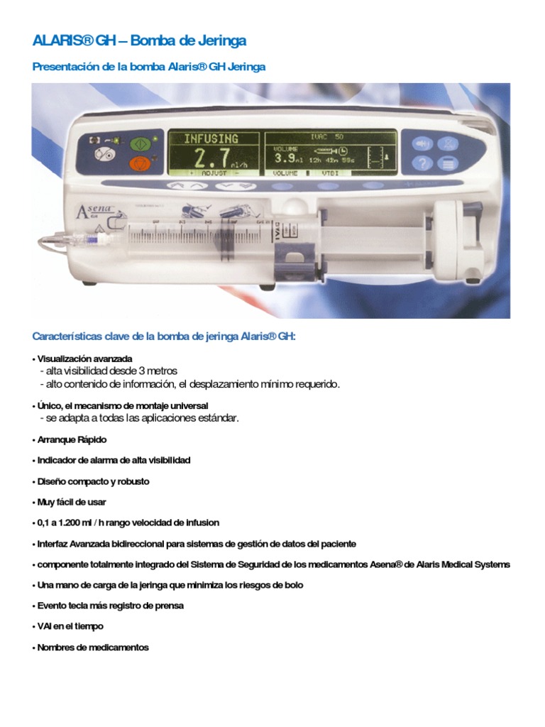 Ficha Técnica Alaris GH | PDF | Energía y recursos | Science